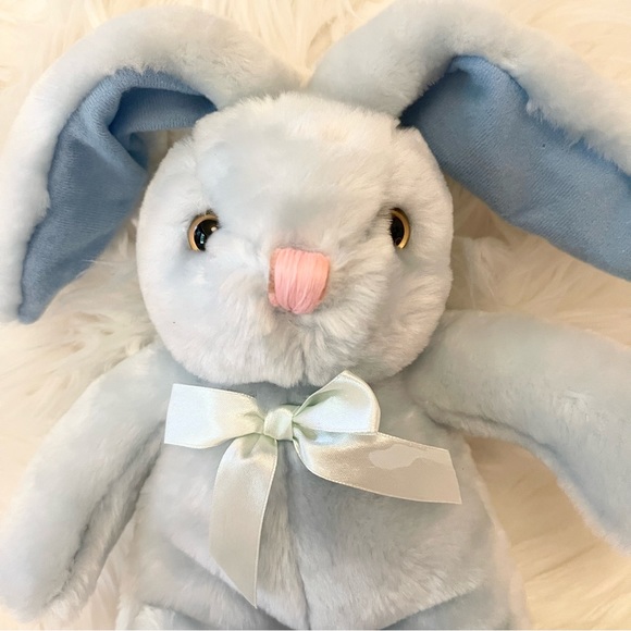Dan Dee | Toys | Vtg Dan Dee Plush Light Blue Bunny Rabbit | Poshmark